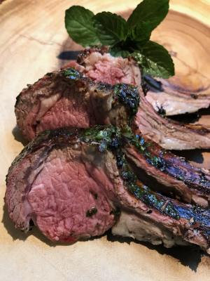 Reverse Seared Chocolate Mint Lamb – Memphis Wood Fire Grills
